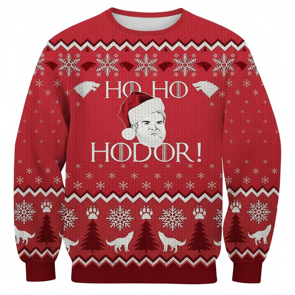 Vintage Hohoo Hodorr Santa Clauss Santa Clauss 3d Ugly Christmas Sweat ...